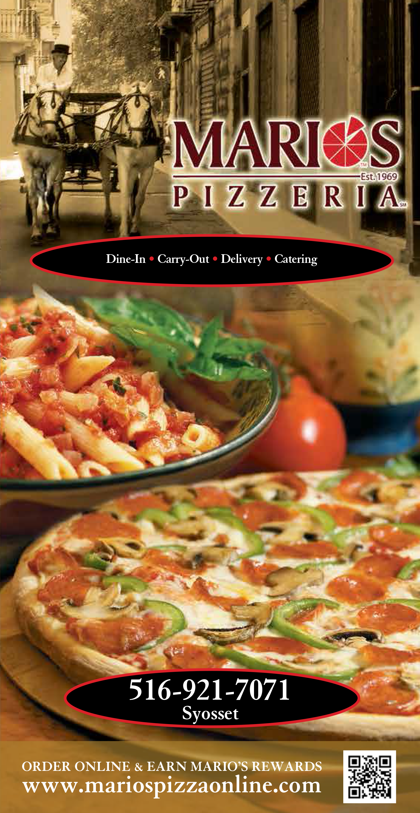 Syosset Menu - Marios Pizzeria Online